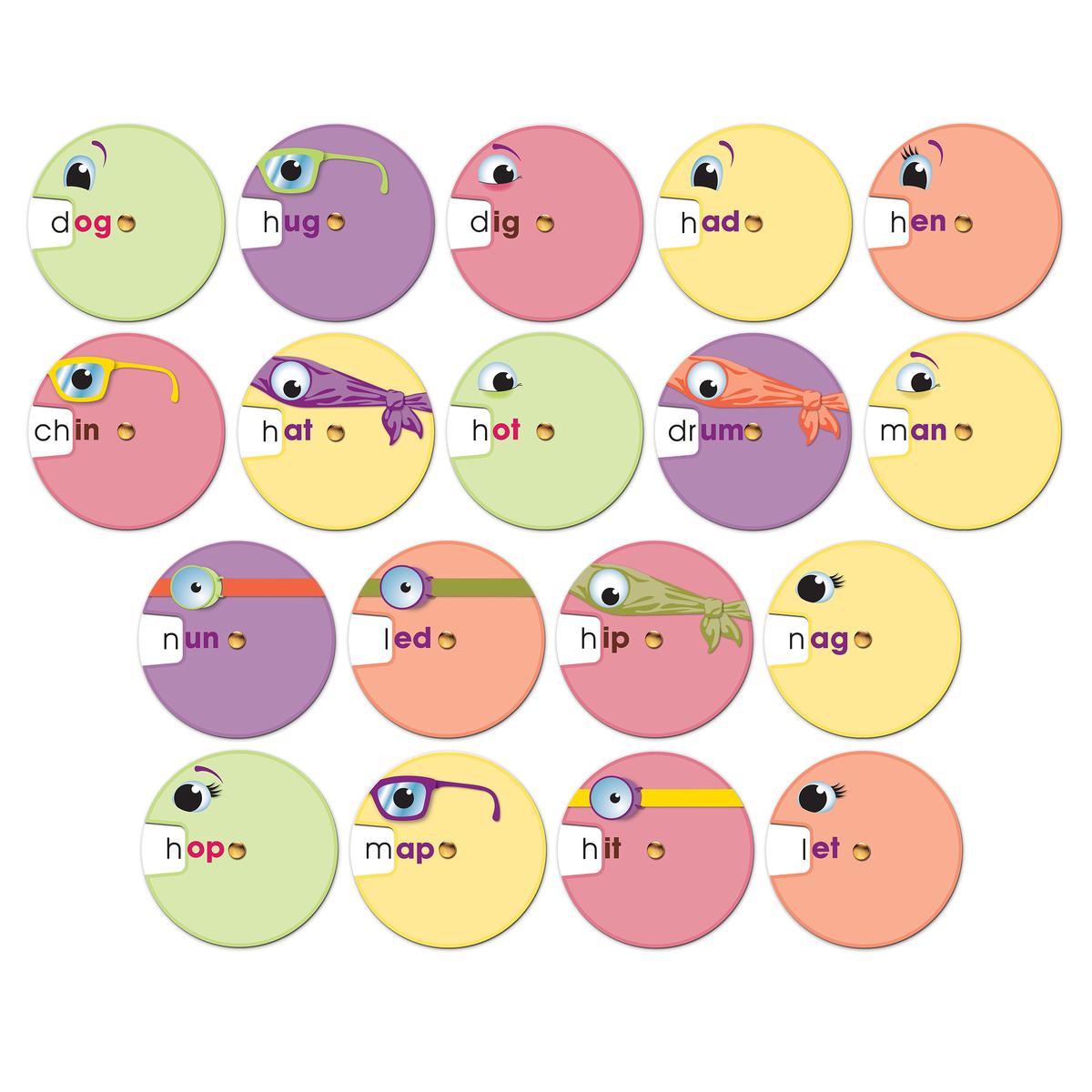 Word Wheels: Ending Blends Curriculum Cutouts Other – EyeSeeMe